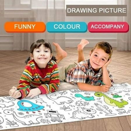 Children's Coloring Drawing Roll , Coloring Book , Creative Rolls ...